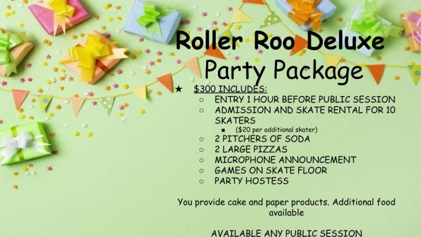 34th St Parties – Roller Rinks